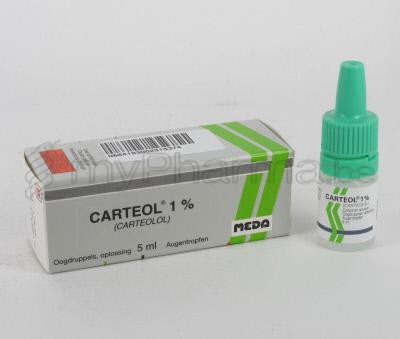 BVBA apotheek Patrick Meysen 3990 Peer : CARTEOL 1% 5 ML OOGDRUPPELS
