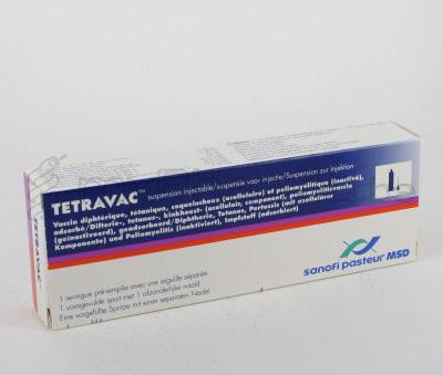 Pharmacie Meysen SPRL 3990 Peer : TETRAVAC VACCIN 0,5 ML 1 DOSE PRÉREMPLI